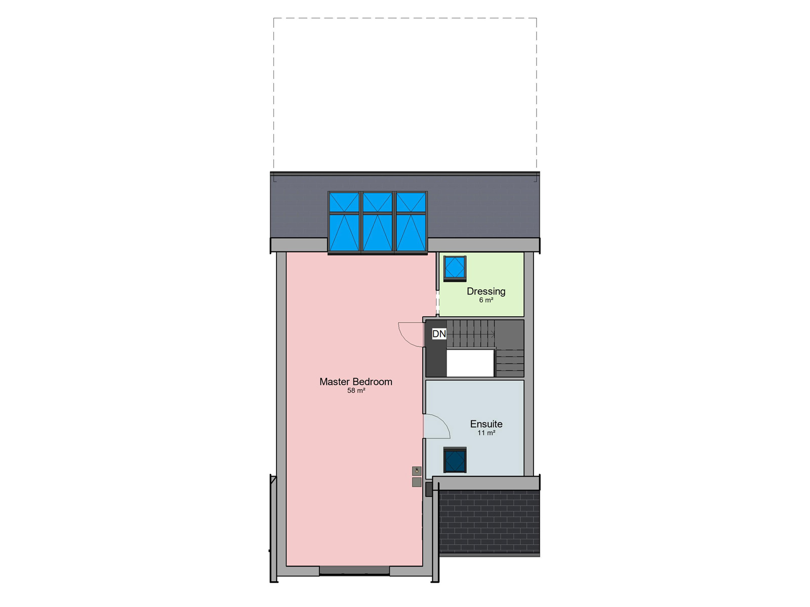 Luxury Townhouse Design - The Bacton - Houseplansdirect
