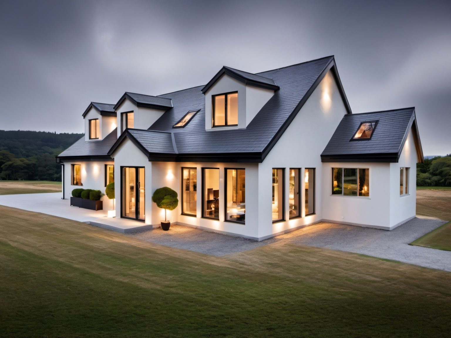 4 Bedroom Dormer Bungalow Plans - The Aconbury