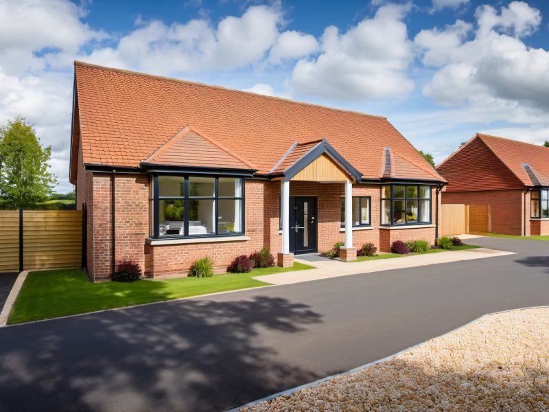 Three Bedroom Bungalow Plan - The Foxley