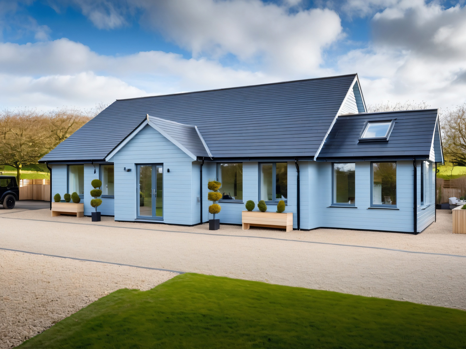 Two Bedroom Bungalow Designs New Build Dormer Bungalow Contemporary